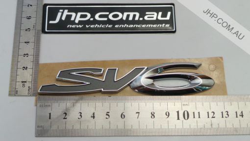 Genuine GM Holden Commodore VE SV6 Boot Badge | JHP