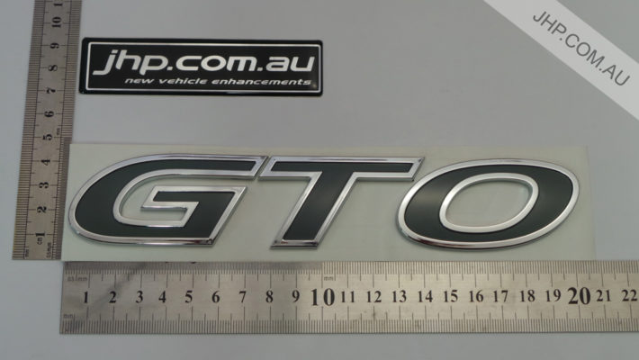 Genuine HSV GTO Side Skirt Badge | JHP