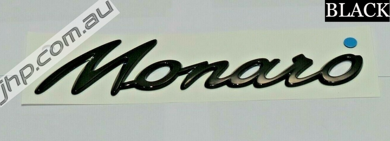 Genuine GM Holden Monaro Quarter Panel Badge options | JHP