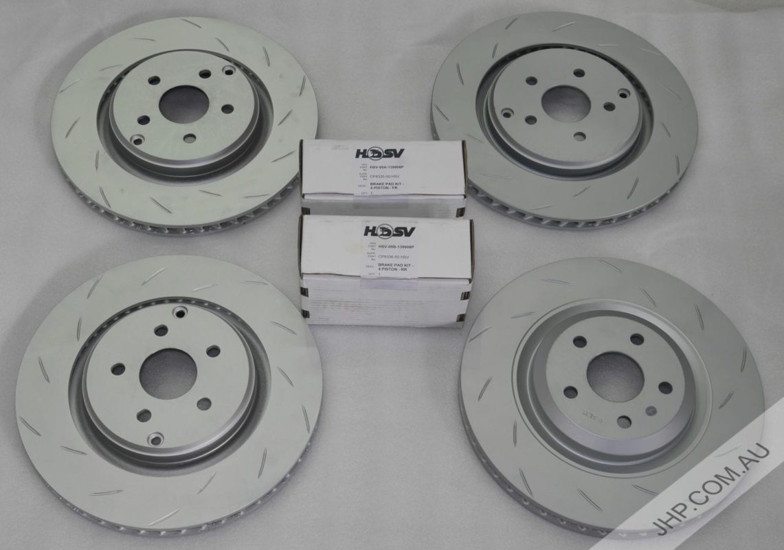 Genuine HSV Brake Rotors & Pad Options to suit all Gen-F HSV models | JHP