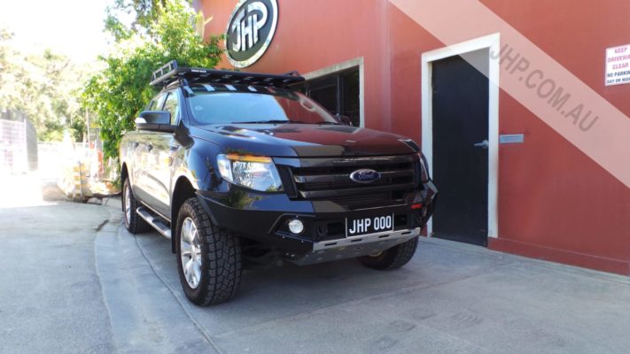 Rhino 4x4 3D Evolution Winch bar to suit Ford Ranger & Everest | JHP