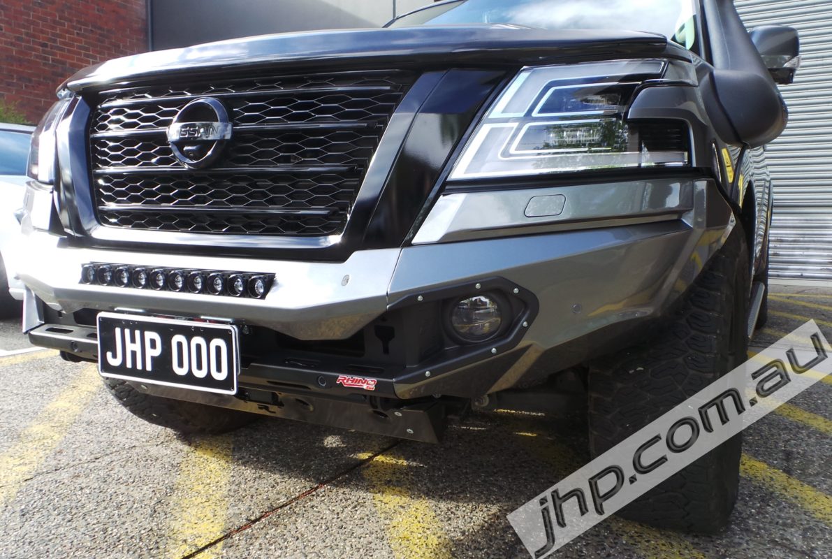 Rhino 4x4 3D Evolution Winch bar to suit Nissan Patrol Y62 Series 5 | JHP