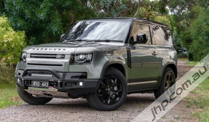 Rhino 4x4 3D Evolution Winch bar to suit Landrover Defender | JHP