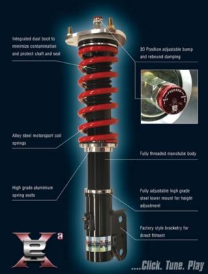 Pedders eXtreme Coilover Suspension Kit to suit Holden Commodore/HSV VE ...